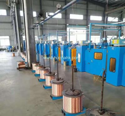 Cina macchina fine di trafilatura 0.1-4.5mm2 per la macchina della fabbricazione di cavi Cat6 in vendita