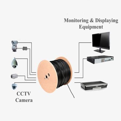 Cina Cavo del CCTV del connettore RG59 di compressione per la videosorveglianza in vendita
