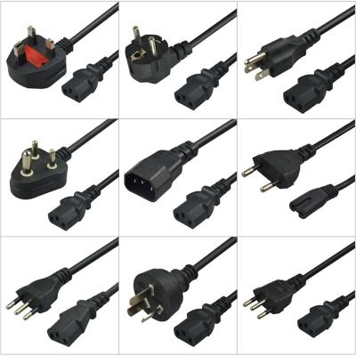Cina Cavo elettrico periferico del rivestimento di PVC della spina di UE OD6.8mm per il computer in vendita