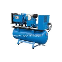 China Hooha 8bar 103L Electric Double Piston Air Compressor for sale