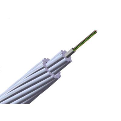 Cina Cavo composito di fibra ottica sopraelevato di singolo modo OPGW del centro della messa a terra 24 in vendita