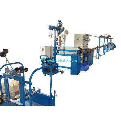 China A rede Lan Cable Extruding Machine With do equipamento de fabricação do cabo detalhou a solução industrial à venda