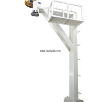 China Inline Submotor Large Cable Drawing Machine Double Reel Takeup With Drop Coiler for sale