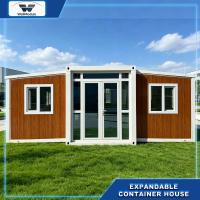China Expandable container house modular design customizable layout energy solution for temporary and permanent accommodation needs for sale