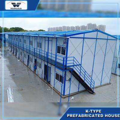 China K Type Prefab House Manufacturer Offering Customized Modular Buildings for Commercial Space, Site Office and Residential Applications for sale