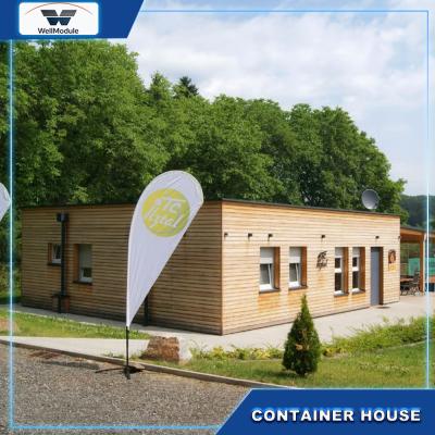 China Prefabricated Container Office House with Modern Interior Design for Corporate and Industrial Business Applications for sale
