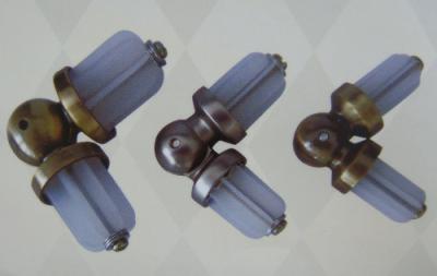 China 25mm Curtain Rods Finials Accessories for sale
