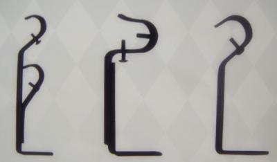China Adjustable Metal Curtain Pole Brackets for sale