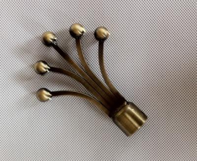 China Metal Decorative Curtain Rod Finials for sale