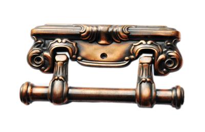 China Antique brass finish zamak metal coffin accessories handle H014 for sale