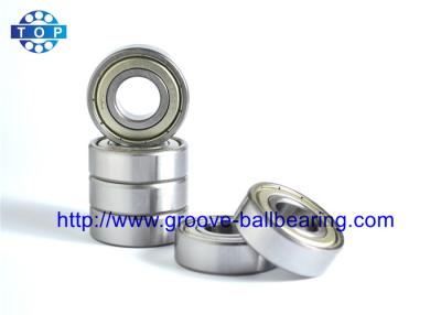 China Sealed Deep Groove Ball Bearing 6000z Silver Tone Color For Sliding Door for sale
