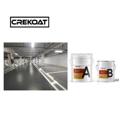 China Força concreta dos revestimentos do revestimento da parte superior de Grey Epoxy Floor Paint Poured da visibilidade à venda