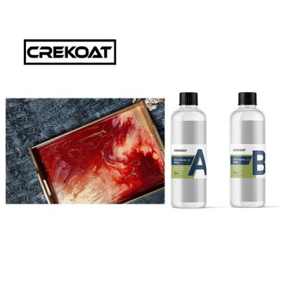 China Brilliant Fast Curing Clear Resin UV Resistant Roller Low Viscosity Epoxy Resin for sale