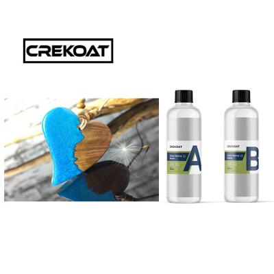 China Brilliant Fast Curing Clear Resin UV Resistant Roller Low Viscosity Epoxy Resin for sale