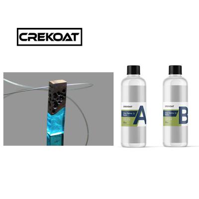 China Clarity UV Stable Clear Epoxy Resin Odorless No VOC For Casting Table for sale