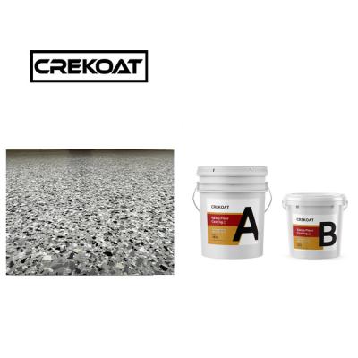 China Smooth Polyaspartic Polyurea Floor Coating Gloss Polyurea Clear Coat for sale