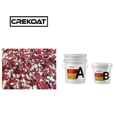 China Tough Polyaspartic Floor Coating / Top Coat Durable Lower Viscosity for sale