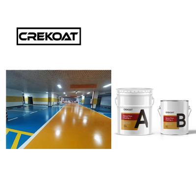 中国 2パックの交通渋滞のために注がれる産業エポキシの床のコーティング/ペンキ 販売のため