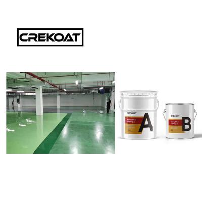 China Força concreta dos revestimentos do revestimento da parte superior de Grey Epoxy Floor Paint Poured da visibilidade à venda