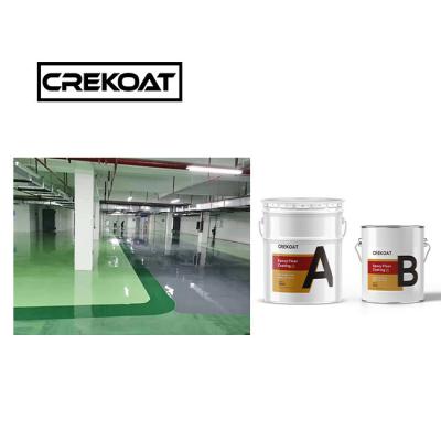 China Força concreta dos revestimentos do revestimento da parte superior de Grey Epoxy Floor Paint Poured da visibilidade à venda