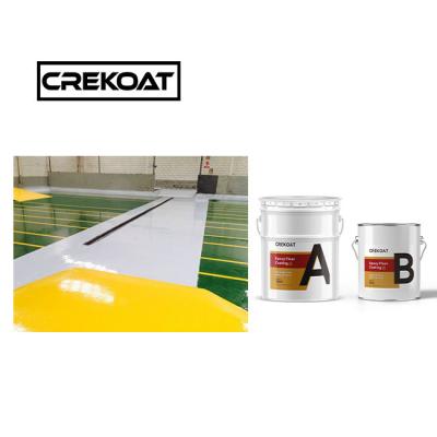 Cina Rivestimento per pavimenti industriali epossidici a base di solvente Crekoat per pavimenti domestici in vendita