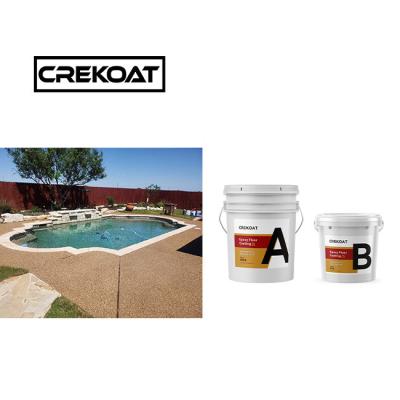 China High Build Aspartic Polyaspartic Floor Coating UV Resistant Non Yellowing for sale
