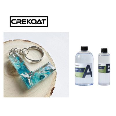 China Safe Odorless High Gloss Clear Epoxy Resin Crystal Art Resin Kit BPA Free for sale