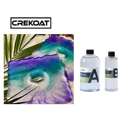 Cina Thick Glossy Topcoat Clear Epoxy Resin Kit Non Toxic UV Resistant in vendita
