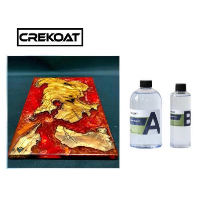 中国 Food Safe Clear Epoxy Resin For Casting Wood Art Crafts Resists Yellowing 販売のため