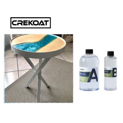 中国 High Gloss Ultra Clear Epoxy Resin For Artwork Creation UV Resistant 販売のため