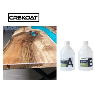 中国 Bubble Free Casting Deep Pour Epoxy Resin For Table Self Leveling Crystal Clear 販売のため