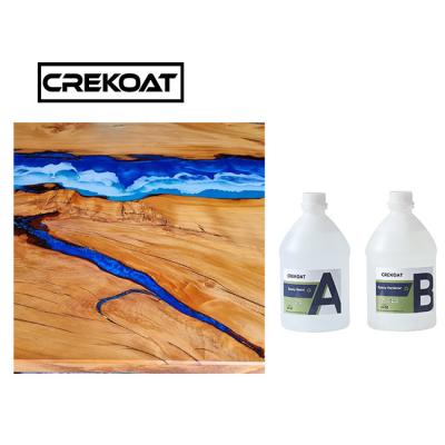 中国 4 Inches Thick Casting Resin Epoxy For Table Single Pour Crystal Clear 販売のため