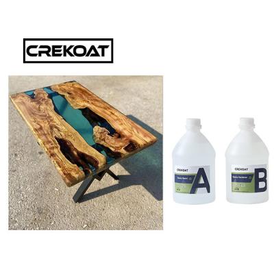中国 4 Inches Thick Casting Resin Epoxy For Table Single Pour Crystal Clear 販売のため