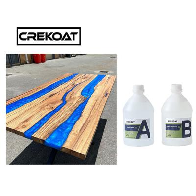 中国 4 Inches Thick Casting Resin Epoxy For Table Single Pour Crystal Clear 販売のため