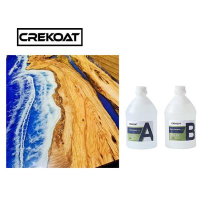 China Slow Curing Time Deep Pour Epoxy Resin For Table Top Molds Wood for sale