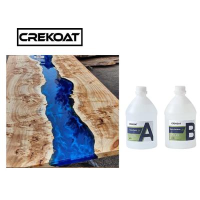 China Casting Ultra Clear Deep Pour Epoxy Resin River Table Art Easy Mixing for sale