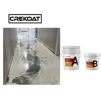 Cina Il controsoffitto a resina epossidica metallico durevole del rivestimento del pavimento impermeabilizza resistente UV in vendita