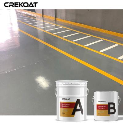 China Fire Resistance Industrial Epoxy Floor Coating Seamless Strong Durability à venda