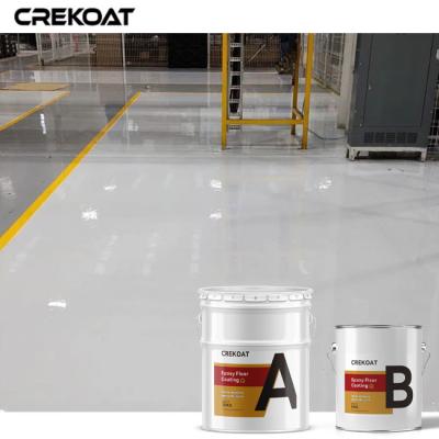 China TDS Static Control Industrial Epoxy Floor Coating Safeguards Electronics In Manufacturing Te koop
