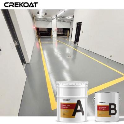 Cina Anti pavimentazione concreta lucida statica dell'epossiresina della pittura del pavimento resistente all'uso in vendita
