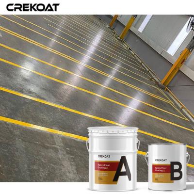 China Commerciële Epoxyvloerdeklaag Op basis van water voor de School van Bureausdetailhandels Te koop