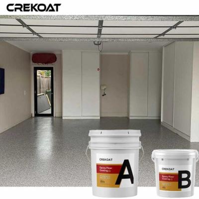 Cina Decorative Polyaspartic Flake Floor Blending Epoxy Resin With Color Chips in vendita