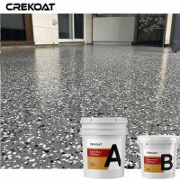 China Two Component Epoxy Multi Flake Coating Fast Drying High Solid Material for sale