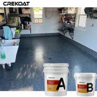 China Two Component Epoxy Multi Flake Coating Fast Drying High Solid Material for sale