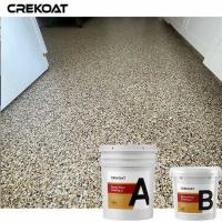 China 100% Solid Epoxy Resin Flake Concrete Coating 2 Component Product for sale