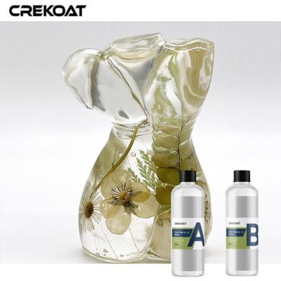 Cina Heat Resistant Crystal Clear Two Part Clear Resin For Ocean Diorama Crafting in vendita