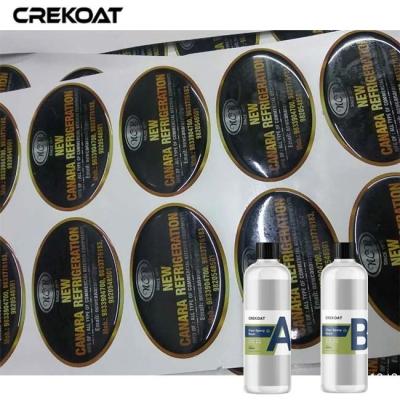 Cina Self Priming Liquid Glass Casting Resin For Art Acrylic Casting Domino Labels TDS in vendita