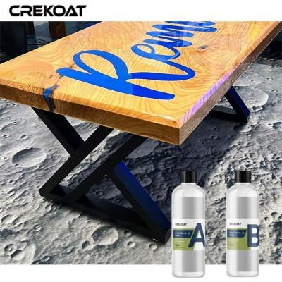中国 Top Coat Clear Water Resistant Epoxy Resin For Tables Bars 販売のため