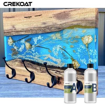 Cina Crystal Clear Epoxy Resin Topcoat High Viscosity Fast Curing For Crafts in vendita