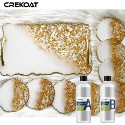 Cina High Viscosity Ultra Clear Epoxy Resin Glass Like Surface Truly Safe in vendita